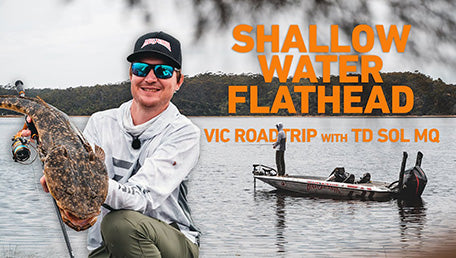 ROAD TRIPPING || Flathead on the new TD SOL MQ – Daiwa Australia